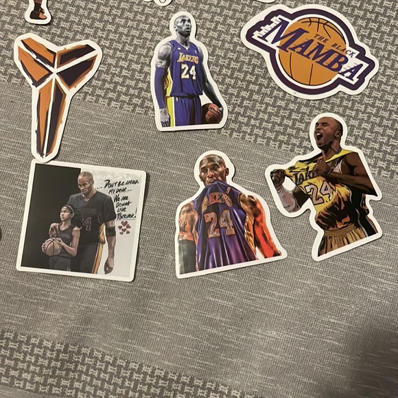 Other | Kobe Bryant Black Mamba Plus Farther And Daughter Stickers ...